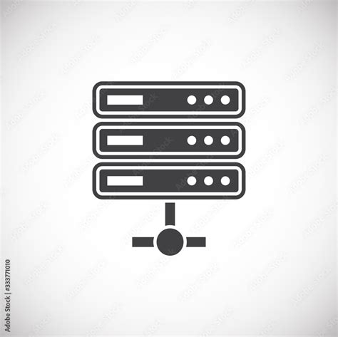 Big Data Analitics Icon On Background For Graphic And Web Design