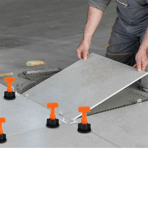 Value Pack Reusable Tile Levelling System Replaceable Wall And Floor Tile Pins Laying