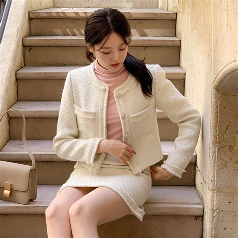 아우터위크쿠폰팩 ⚡️오늘출발⚡️ 자체제작 울함유 리바니 트위트 트위드자켓 트위드 울자켓 크롭셋업 트위드셋업 노카라울 울 트위드 자켓 자켓투피스 트위드 크롭 자켓