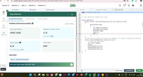 Sakthivelmari Arumugam On Linkedin Geeksforgeeks Problemsolving