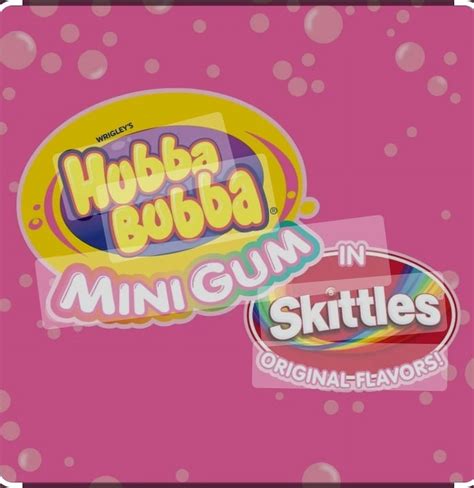 Hubba Bubba Sugarfree Bubble Gum Rainbow Flavor 40 Pieces Per Bottle