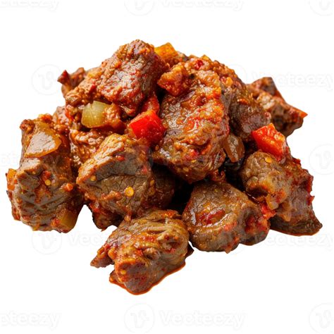 Delicious Spicy Beef Dish With Tender Meat Pieces In Rich Tomato Sauce