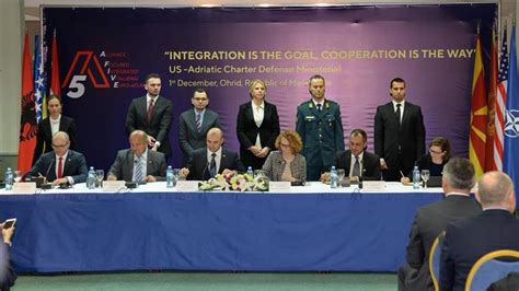 На министерскиот состанок во Охрид потпишана заедничка изјава на земјите од групата А5