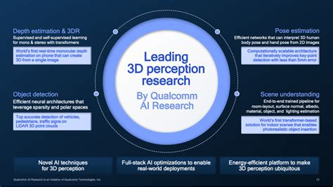 Qualcomm Ai Research Innovates 3d Perception Techniques Cambrian Ai
