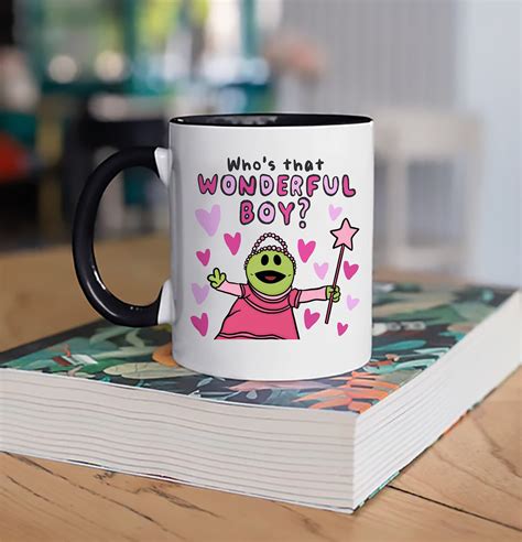 Whos That Wonderful Boy Nanalan Mug Nanalan Valentines Mug For Him