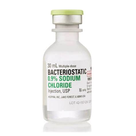 Bacteriostatic 09 Sodium Chloride Injection Usp Ivf Store