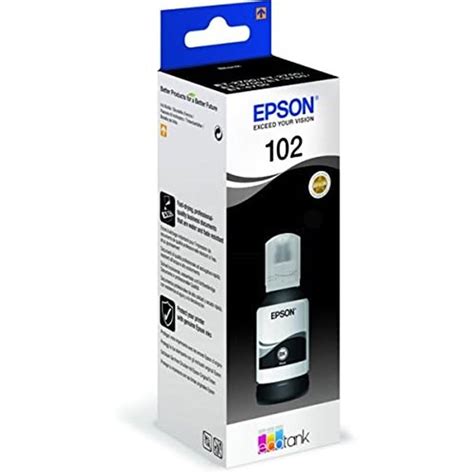 Epson 102 Noire Bouteille D Encre EcoTank Cartouche D Encre Rue Du Commerce