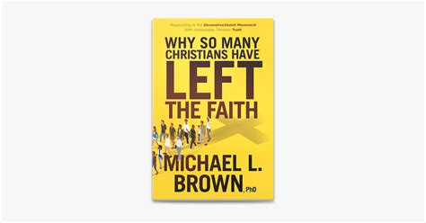 ‎why So Many Christians Have Left The Faith De Michael L Brown En