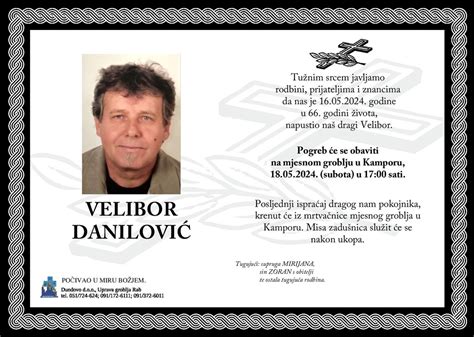 Velibor DaniloviĆ Rab Danas