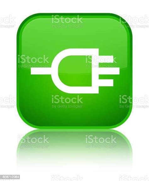 연결 아이콘 특별 한 녹색 사각형 단추 0명에 대한 스톡 벡터 아트 및 기타 이미지 0명 녹색 미국 Istock