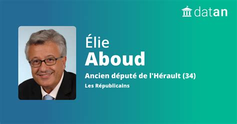 Élie Aboud Activité Parlementaire Datan