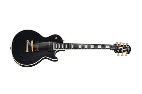 Epiphone Matt Heafy Origins 7 String Les Paul Custom Ebony Reverb