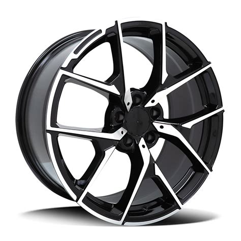 Replica Mercedes 5626 Black Polish Face 19x8 5x112 Et42 Trade Tyres