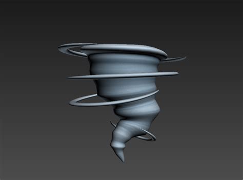 Tornado Modelo 3d 10 Fbx Max Obj Free3d