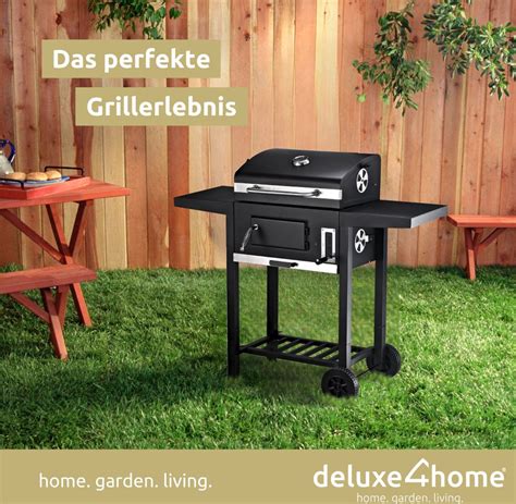 Deluxe4home® Grillwagen Xxl Holzkohlegrill Kaufland De