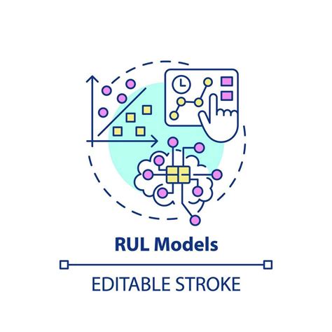 2d Editable Multicolor Icon Rul Models Concept Simple Isolated Vector