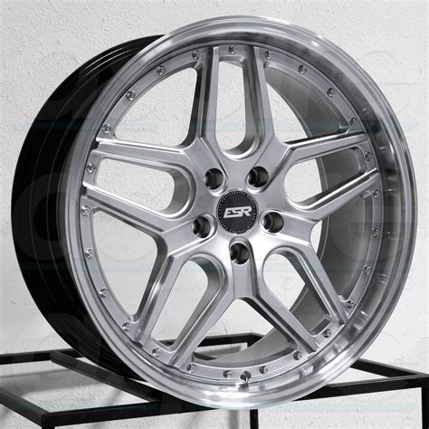 Esr Wheels Cs15 Hyper Silver Aspire Motoring