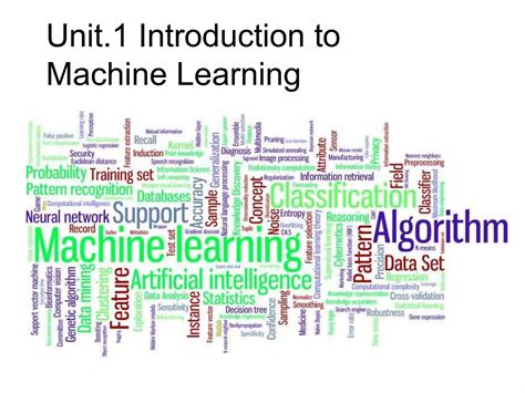 Machine Learning Sppu Unit 1 Pptx