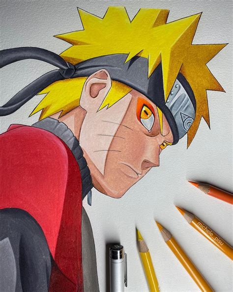 How To Draw Sage Mode Naruto Drawing Tips Guide