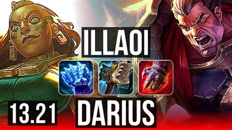Illaoi Vs Darius Top 6 Solo Kills 500 Games 10m Mastery Br