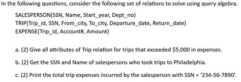 Solved N The Following Questions Consider The Following Set