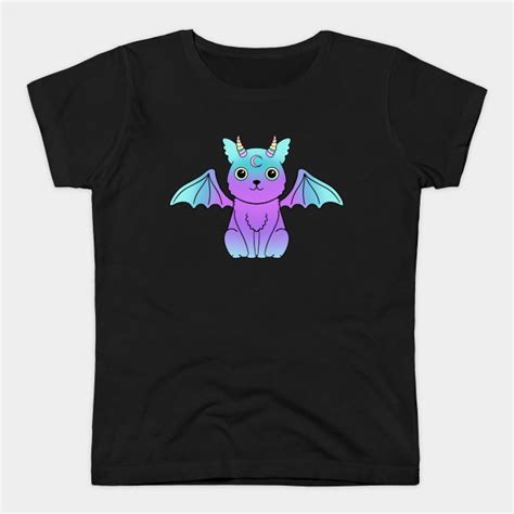 Kawaii Pastel Goth Cat By Trippycollage