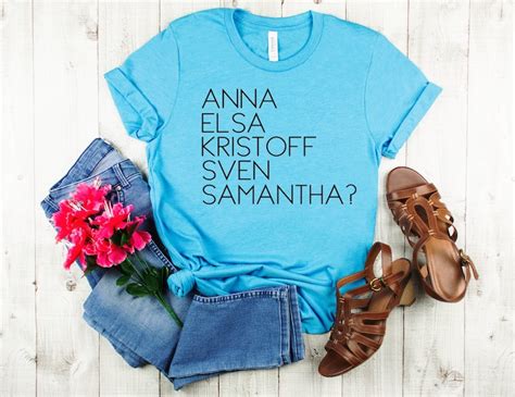 Frozen 2 Samantha Shirt Disney Shirt For Women Funny Olaf Etsy