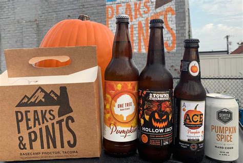 Peaks And Pints Monday Cider Flight Pumpkin Peaks And Pints Proctor