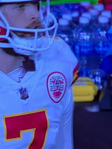 Super Bowls Harrison Butker Wore Brown Scapular While Kicking Winning