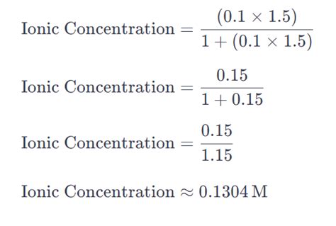 Ionic Concentration Calculator Calculator Doc