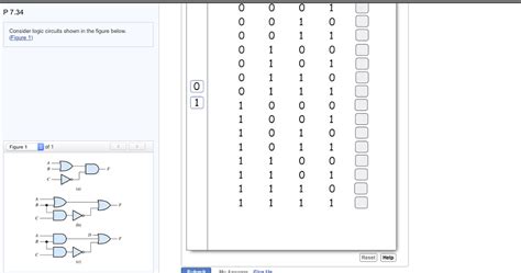 Solved P 7 34 Part A Consider Logic Circuits Shown In The Chegg