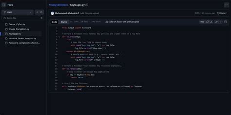 Muhammed Mubashir P On Linkedin Python Cybersecurity Caesarcipher Encryption Decryption