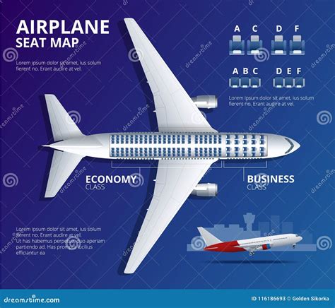 Chart Airplane Seat Plan Of Aircraft Passenger Aircraft Seats Plan