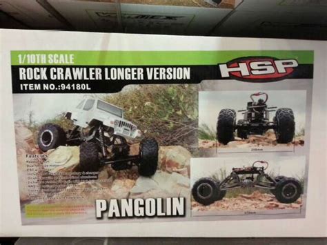 Promo Hsp Pangolin Rc 1 10 4wd Rtr Rock Crawler Diskon 23 Di Seller