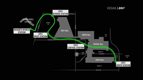 Resorts World LOOP Station Las Vegas Monorail