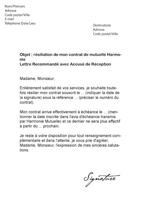 comment résilier une mutuelle