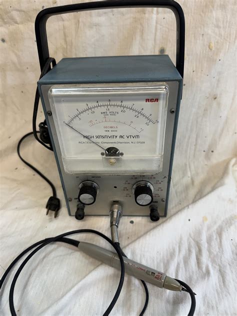 Rca Wv76a High Sensitivity Ac Vtvm Iarchs Radio Collector Club