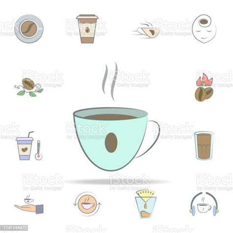 커피 아이콘의 컵입니다 웹 및 모바일 용 커피 아이콘 범용 세트 가정 주방에 대한 스톡 벡터 아트 및 기타 이미지 가정 주방