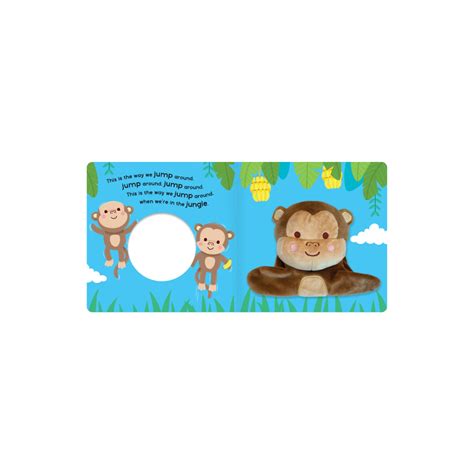 Cheeky Monkey Hand Puppet Book