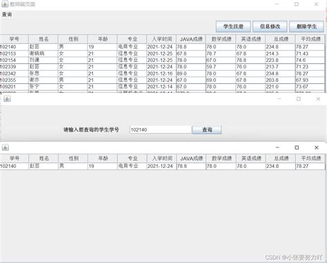 Javamysqlswing学生管理系统swingmysqljava学生管理系统 Csdn博客
