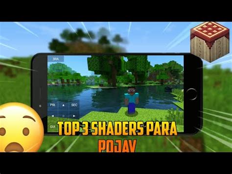 Top 3 Shaders Para Pojavlauncher YouTube