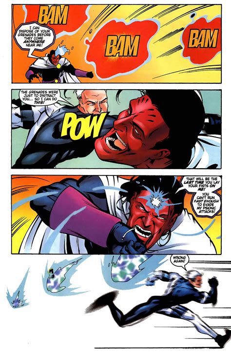 Read Online Quicksilver Comic Issue 12