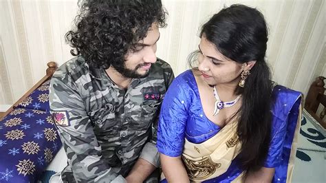 kerala hot half saree romance with sex by vaishnavy and sharun raj mallu hot couple kerala half
