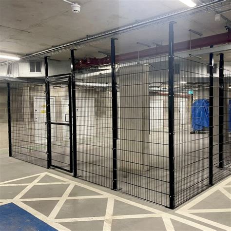 Twin Wire Security Mesh Partitioning By The Bike Storage Company