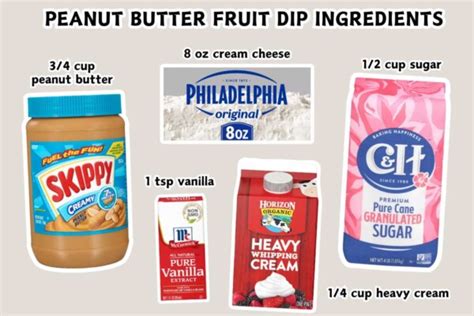 Creamy Peanut Butter Cheesecake Fruit Dip
