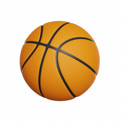 Basketball Ball Sport Equipment 3d Illustration Download On Iconfinder