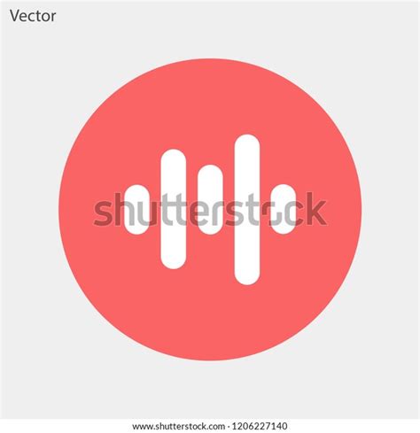 Voice Recording Vector Icon 10 Eps Stock Vector Royalty Free