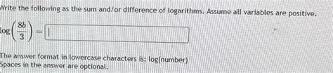 Nrite The Following As The Sum And Or Difference Of Chegg