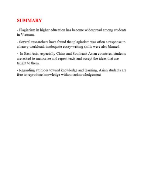 Summary Pdf