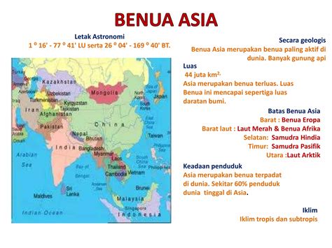 Benua Di Dunia PPT